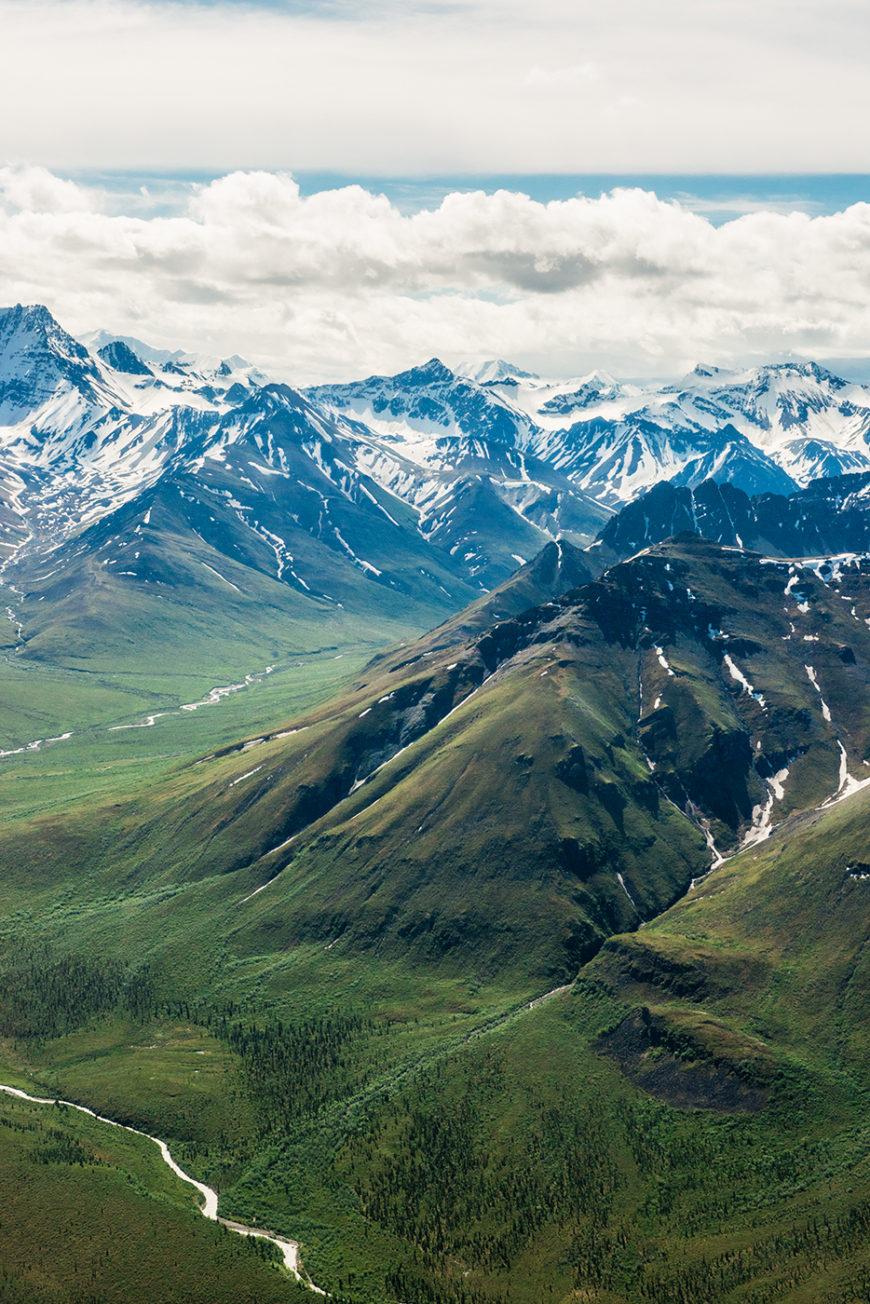 Alaska: Flying over the Alaska Range – 180360